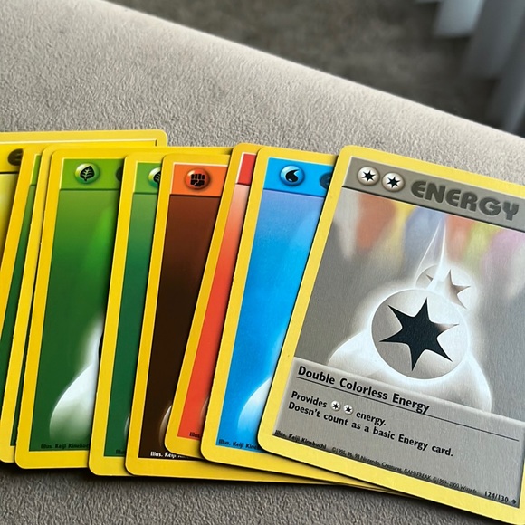 Pokemon | Toys | 9 Pokemon Energy Cards | Poshmark
